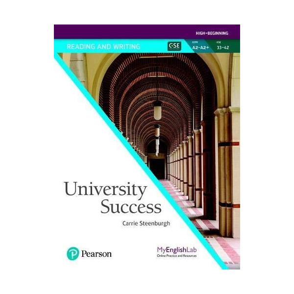 ピアソン・ジャパン（ＪＰＴ）  University Successは、英語学習者がアカデミックな環境に備える為に作られたコースブックです。英語中心で大学生活を成功させるために必要な読む力、書く力、会話する力を身につけることを目的にデザイン...
