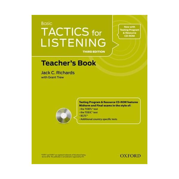オックスフォード大学出版局（ＪＰＴ）  ジャック・リチャードの実践的英語指導法と使いやすいユニット構成で、先生と学習者両方のニーズに応えるTactics for Listening第3版。Tactics for Listening 第3版は...