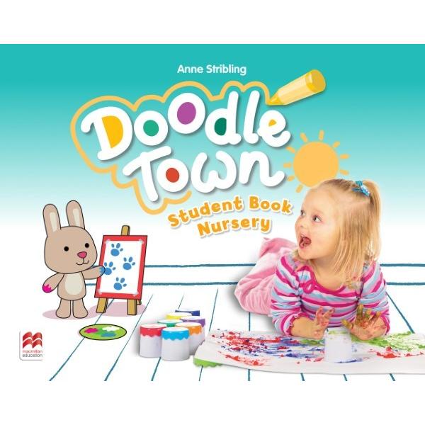 マクミランエデュケーション（ＪＰＴ）  「Doodle Town」の世界へようこそ！楽しくお絵かきをしながら、記憶力や想像力、観察力、そして英語を楽しく身につけましょう。未就学児向け、全４レベルの新しいコースブックです。・単語が豊富に含まれ...