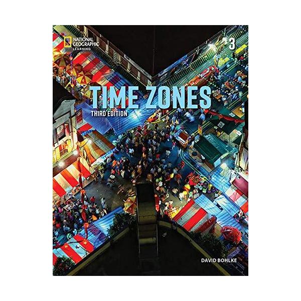 センゲージラーニング（ＪＰＴ）  Time Zonesは、ナショナルジオグラフィックが提供する素晴らしい写真、最新のビデオ、本物のストーリーを使用して、英語学習者の世界への好奇心を刺激し、国際感覚豊かな教養を身につけることのできるテキストで...