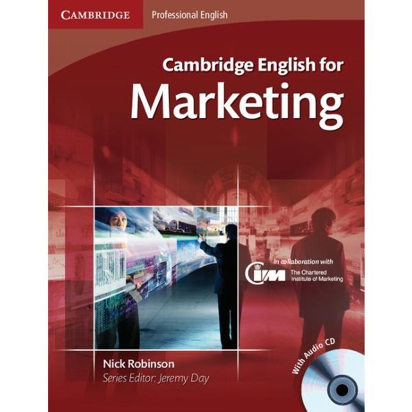 ケンブリッジ大学出版（ＪＰＴ）  Endorsed by the Chartered Institute of Marketing (CIM) this short course (40-60 hours) uses practical t...