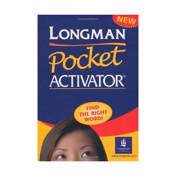 ピアソン・ジャパン（ＪＰＴ）  Longman Pocket Activatorは基本語彙をしっかり網羅。関連語とグルーピングしているので、ボキャブラリーを増やし、どういった表現で言い換えが可能なのかを学ぶのにとても役立ちます。・正しい用法...