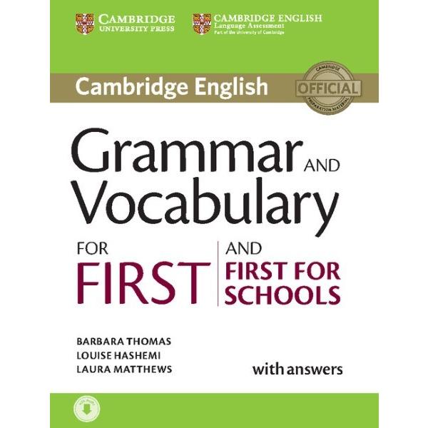 ケンブリッジ大学出版（ＪＰＴ）  Grammar and Vocabulary reference and practice for the revised Cambridge English First (FCE) and Cambrid...