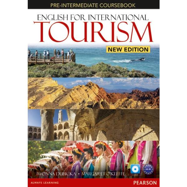 ピアソン・ジャパン（ＪＰＴ）  English for International Tourism 2nd Editionは、観光業界で働く専門職員や、これから教育を受ける観光学専攻の学生の英語のニーズを満たせるように設計されています。・D...