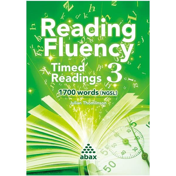 ＡＢＡＸ（ＪＰＴ）  Reading Fluency は、読解力と読むスピードを鍛えるために作られた、通読に要した時間を計測して使うタイプの副読本です。リーディングのパッセージは、読みの流暢さを養うために語彙を限定し、細かい配慮のもとに作ら...