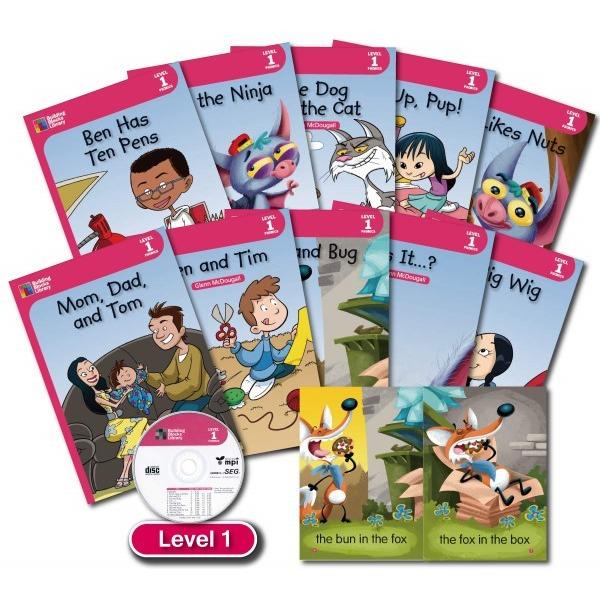 ｍｐｉ松香フォニックス（ＪＰＴ）  日本人の子どもの興味やレベルに合わせて作られたリーダーBuilding Blocks Libraryは日本人の子どもの興味やレベルにあわせて作られた全10レベル（語彙数20語〜約3300語）のCD付き絵本...