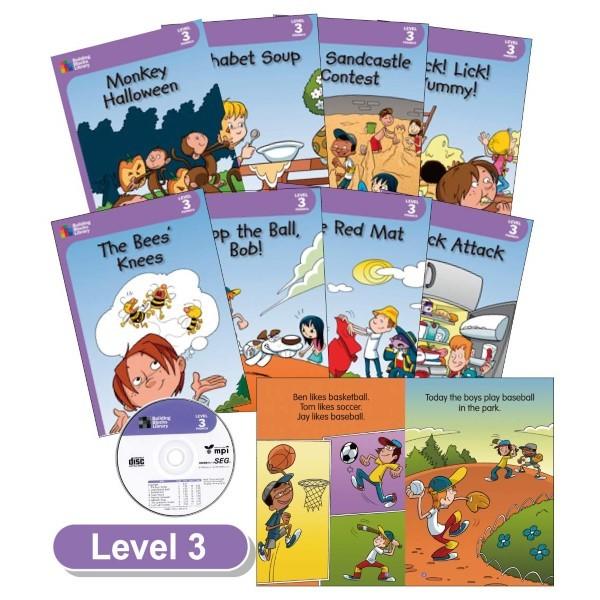 ｍｐｉ松香フォニックス（ＪＰＴ）  日本人の子どもの興味やレベルに合わせて作られたリーダーBuilding Blocks Libraryは日本人の子どもの興味やレベルにあわせて作られた全10レベル（語彙数20語〜約3300語）のCD付き絵本...