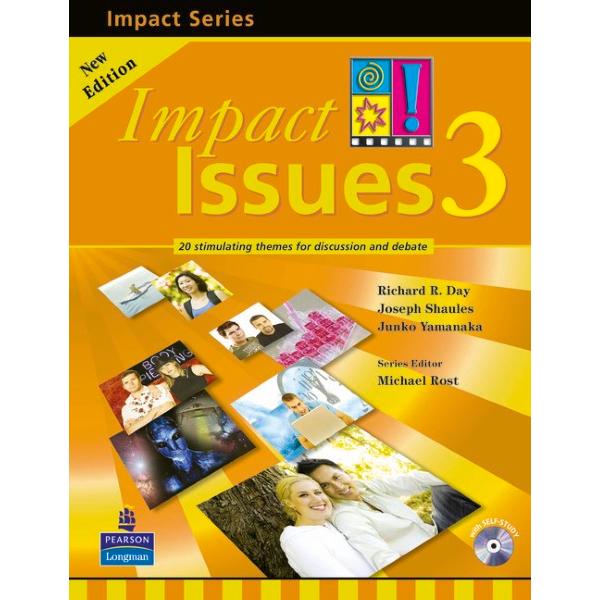 ピアソン・ジャパン（ＪＰＴ）  Impact Issuesは会話やディスカッションのスキルをアップしたい初級の学習者にお薦めです。全2ユニットで構成され、トピックは楽しく、時代に即したものを厳選。アクティビティを通じて自然に、英語で自分の意...