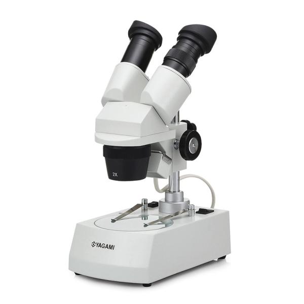 商品コード：Y5583900型式：YC-40SL総合倍率：20・40倍接眼レンズ：WＦ10×（視野数20）対物レンズ2×、4×（ターレット式ワンタッチ変倍）照明装置：落射・透過照明（切替式）光源充電式：LED光源鏡筒：固定　双眼 45度傾斜...