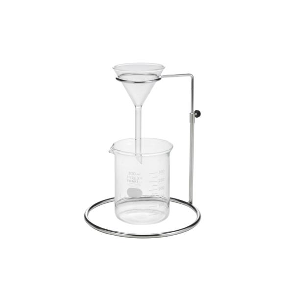 ※ろうと、ビーカーは別売です。・使用するビーカーに合わせて支柱の高さを調節できるろうとスタンド。仕様適合ビーカー: 50ml〜2Lろうと受け: φ55mm支柱高さ: 約150〜260mm□発送までの手順１．ご注文をしていただきます。２．在庫...