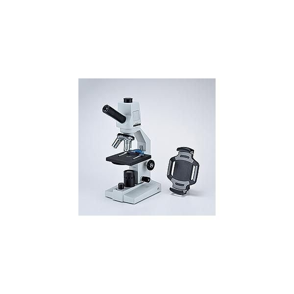 顕微鏡部仕様総合倍率: 40〜400倍（接眼レンズを通しての観察時）接眼レンズ: WF10×（視野数18）対物レンズ: 4×、10×、S40×（スプリング内蔵）、DIN規格プレパラート保持機構: クレンメル（プッシュクリップ構造）焦準装置:...