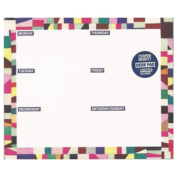 （バーゲンブック） COOPER HEWITT DESK PAD 52 COLOR SHEETS著作：デスクパッド 出版社：クロニクルブックス発行日：仕様：A4変型判対象：一般向アメリカ、スミソニアン・ミュージアムにあるクーパー・ヒューイッ...