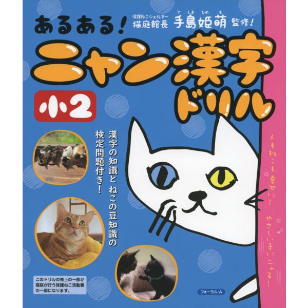 【発売日：2023年03月14日】あるある! ニャン漢字ドリル 小2ISBN10：4-86708-082-9ISBN13：978-4-86708-082-5著作：手島姫萌 監出版社：フォーラム・A発行日：2023年3月14日仕様：B5変型判...