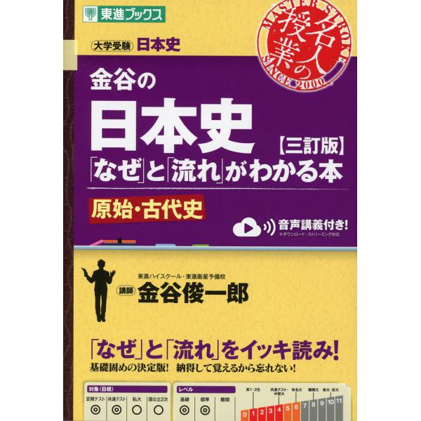 【発売日：2024年10月28日】名人の授業金谷の 日本史 「なぜ」と「流れ」がわかる本 ［三訂版］ 原始・古代史大学受験 日本史ISBN10：4-89085-974-8ISBN13：978-4-89085-974-0著作：金谷俊一郎 著出...