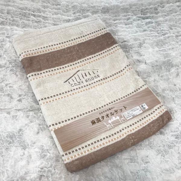 サイズ シングルサイズ130×180cm素材 綿90%・麻10％カラー ベージュ系商品仕様 天然繊維で吸湿・吸汗に優れた薄手タオルケット生産国 中国ご注意 製品サイズをよくご確認の上ご購入ください。※写真の色調はモニターの機種や設定により、...