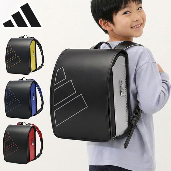 トンボかきかたえんぴつプレゼント★ロゴの反射がかっこいい学習院型ランドセル人気のスポーツブランド『adidas/アディダス』の学習院型ランドセル。昔ながらの本格派で、堅牢な仕上りが特長。サイドのカラーリングやフラップのロゴデザインがスポーテ...