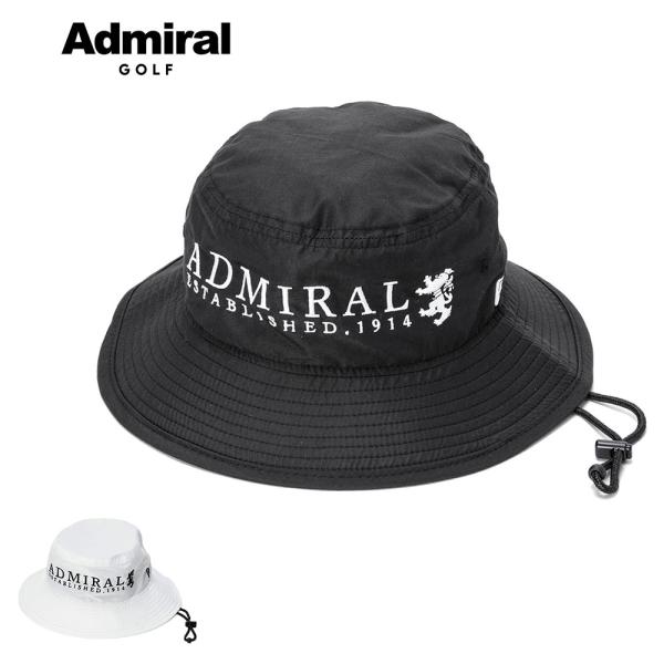 快適機能を備えた本格アウトドア仕様NEW ERAとADMIRAL GOLFのコラボレーションによる、高機能バケットハット。カラー展開：ブラック(10)、ホワイト(00)アドミラルゴルフ ハット Admiral GOLF メンズ ゴルフ 帽子...