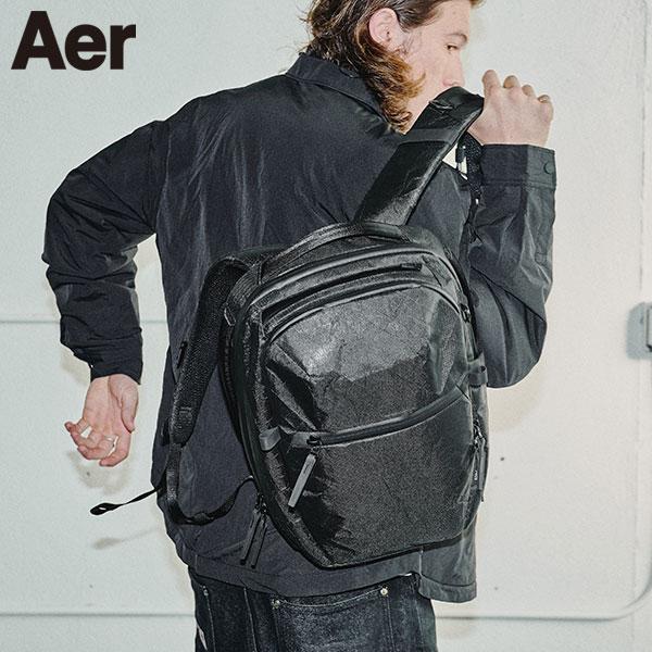 タフで軽量◎仕事も旅もスマートに耐水性と耐摩耗性に優れた軽量リュック「City Pack 2 Ultra」。カラー展開：BLACK(91052)エアー リュック Aer メンズ レディース ブランド バッグ リュックサック 軽量 通勤 おし...