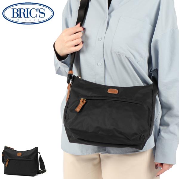 洗練されたデザインで大人カジュアルを演出機能性とファッション性を両立させるトラベルバッグブランド『BRIC'S』のショルダーバッグ。上品なサテン加工ナイロンに本革をあしらった、洗練されたデザインが魅力です。A5サイズや500mlペットボトル...
