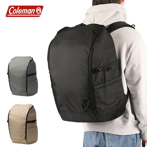 もれなくColemanバッグハンガープレゼント★フルオープンで一目瞭然頼れる大容量リュックフルオープンファスナー仕様で荷物の出し入れがしやすい大容量43Lバックパック。シンプル&amp;モダンなデザインに、タフな1680D素材を合わせ、通学...