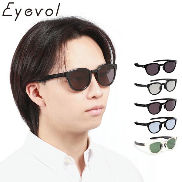 年齢も性別も選ばない完成されたスタンダードライフシーンをボーダレスに楽しむ人たちの為のアイウェアブランド『Eyevol/アイヴォル』。カラー展開：BK-DG-DK.GRY、MBK-DG-MGY、DM-DG-DK.GRY、DM-DG-MBL-...