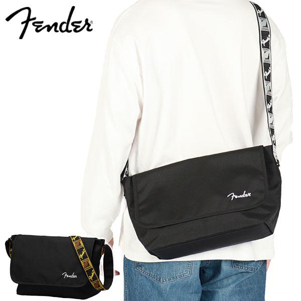 世界的楽器製造メーカー「Fender」のショルダーバッグ。フェンダーストラップの代名詞とも言えるモノグラムストラップを忠実に再現し、バッグのデザインに落とし込みました。また耐久性に優れたコーデュラ製素材を採用。お財布やポーチ、500mlペッ...