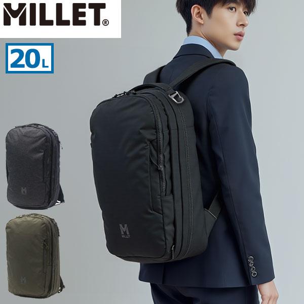 通勤も出張も頼れる相棒ビジネスシーンを想定した高機能リュック「EXP NX 20+」。スーツケースのように開く構造やPCスリーブ、拡張機能で通勤から出張まで対応。カラー展開：BLACK-NOIR(N0247)、CHARCOALHEATHER...