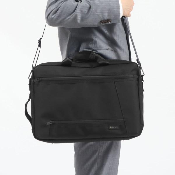 商品レビューを書いて、選べるノベルティプレゼント★master-pieceが得意とする「都会的で先鋭的なセンスとカバンとしての高い実用性・スペック」を最大限生かしたフルオリジナルモデルの2WAYブリーフケース。表地　｜本体：600d 撥水加...