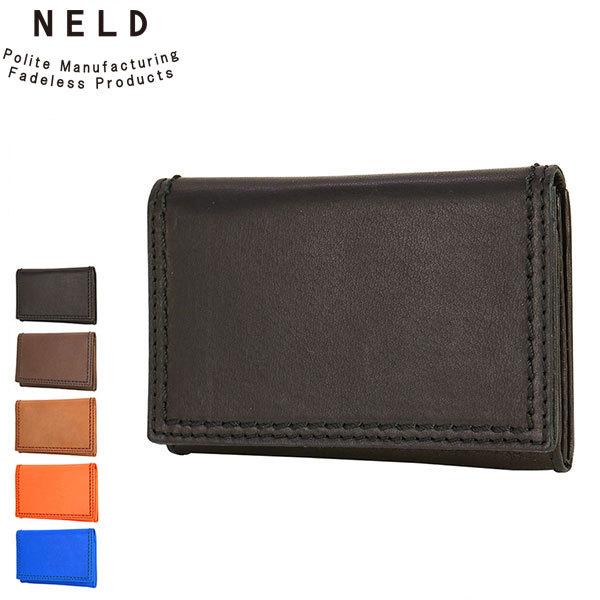 NELD ネルド 名刺入れ カードケース メンズ レザー 革 FINE ファイン AN105◇本体：牛革◇裏地：ポリエステル100%◇サイズ：本体：約 W110×H75×D15（mm）[当店計測によるサイズです]◇重量：約 60グラム◇生産...