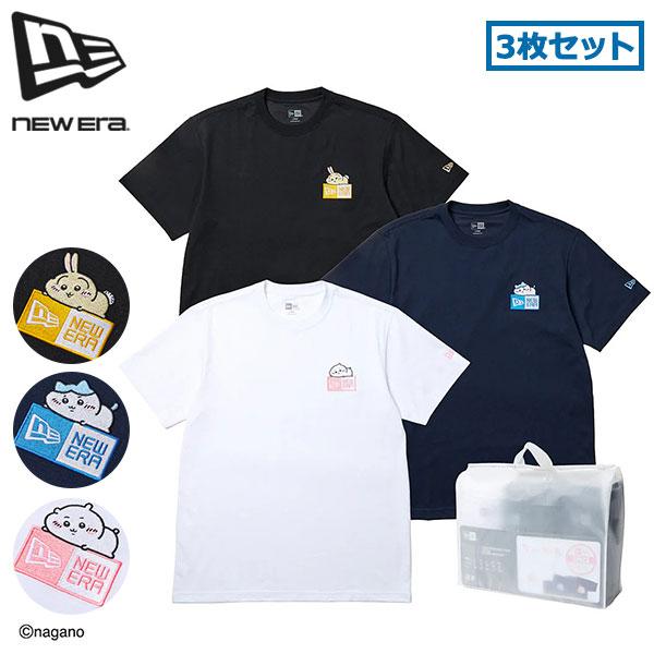 人気キャラクターちいかわコラボTシャツNEW ERAオリジナルの機能素材COOLERA(クールエラ)を採用した3枚組パフォーマンスTシャツ。カラー展開：マルチカラー(14864559)ニューエラ Tシャツ NEW ERA 半袖 3枚セット ...