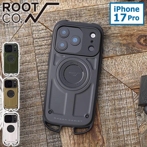 タフでスタイリッシュアウトドアの定番米国MIL規格準拠の耐衝撃性＆PCとTPUの2層構造で衝撃吸収力を兼ね備えた、MagSafe対応iPhone17Pro専用ケースです。カラー展開：ブラック(GSRU-439537)、カーキ(GSRU-43...