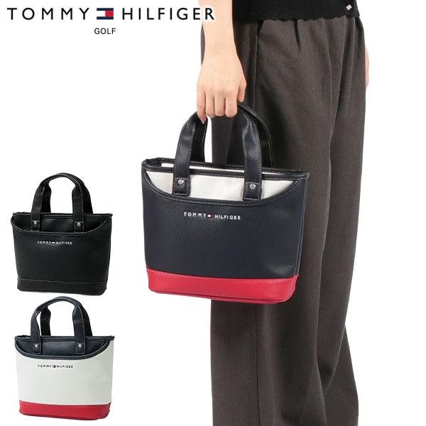 洗練されたデザインゴルフスタイルを格上げ『TOMMY HILFIGER GOLF』FACEシリーズのラウンドバッグ。カラー展開：ブラック(10)、ネイビー(30)、ホワイト(00)トミー ヒルフィガー ゴルフ カートバッグ TOMMY HI...