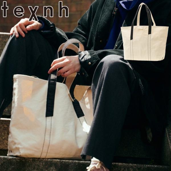 シンプルな良さが際立つナチュラルなトートtexnhオリジナルのコットンキャンバスを使用したB4サイズ対応のトートバッグ。 引き揃えた綿糸をシャトル織機で一から織り上げ、染めや精錬もしていないまさに生の状態にこだわった生地です。染めない、無駄...