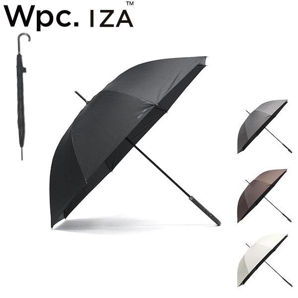 涼しさも佇まいもスマートで快適に晴雨兼用で一年中使える、Wpc. IZAシリーズの長傘「GENTLE STANDARD」。カラー展開：ブラック(BK)、グレー(GY)、ブラウン(BR)、オフ(OF)ダブリュピーシー 長傘 傘 Wpc. IZ...