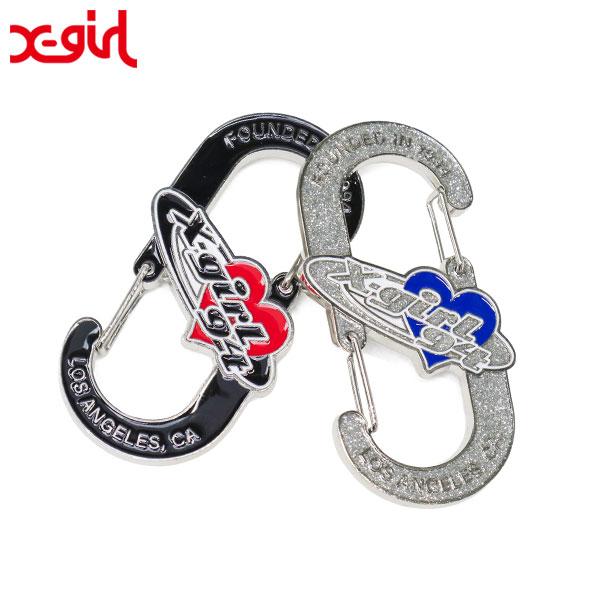 ロゴが光るS字カラビナ毎日に可愛さをプラスS字型にハートの惑星のロゴグラフィックを組み込んだデザインがポイントの、メタルカラビナ。2か所のフック付きで、実用性は抜群。バッグやベルトループに付けて、アクセント使いにも◎。自分用にはもちろん、ち...