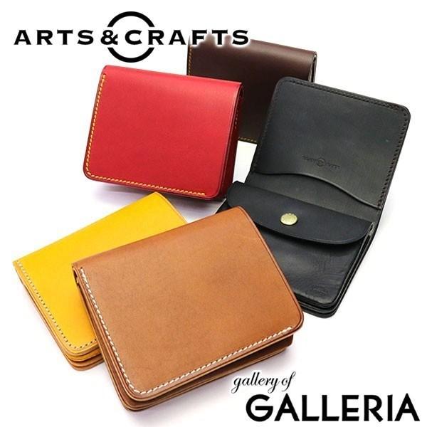 ARTS&amp;CRAFTS/アーツアンドクラフツ/アーツ＆クラフツ/財布/サイフ/二つ折り財布/二つ折り/ミニ財布/ミニ/コンパクト/小さめ/小さい財布/ELBAMATT ACC/BILLFOLD WALLET/革/本革/レザー/メンズ...