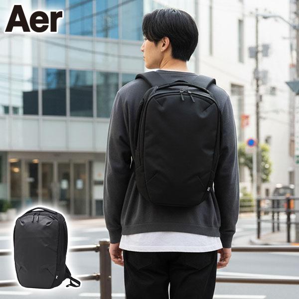 アクティブを極める高機能バックパック軽量かつ耐久性に優れた素材を使用し、スリムなデザインが魅力のバックパック「Slim Pack 2」。カラー展開：BLACK(AER-31019)エアー リュック Aer メンズ レディース バックパック ...