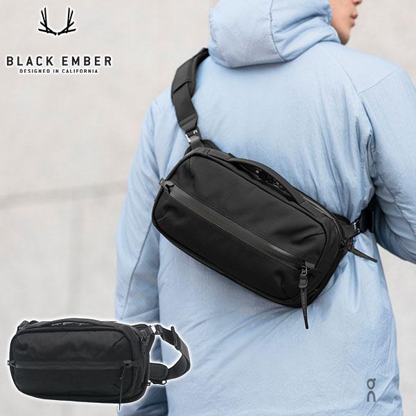 日常を支える収納力強靭設計のボディバッグGRIP SLING 6は普段使い用に設計された、よりシンプルなグリップです。カラー展開：BLACK(10)ブラックエンバー ボディバッグ BLACK EMBER メンズ バッグ ブランド かっこいい...