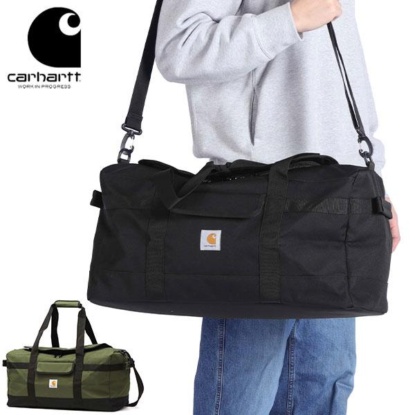 大容量で軽快な頼れる2WAYボストン豊富な容量を備えた2WAYボストンバッグ。カラー展開：Black、OfficeGreenカーハート ボストンバッグ メンズ レディース 大容量 旅行 Carhartt WIP Work in Progre...