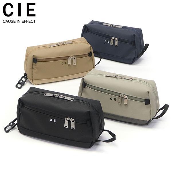 master-piece(マスターピース)やAS2OV(アッソブ)での経験を持つデザイナーが手がける注目の新鋭ブランド『CIE（シー）』のマルチポーチ。素材＜表地＞600d POLYESTER(POLYURETHANE COATING)、N...