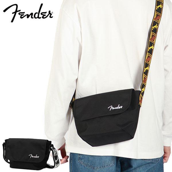 世界的楽器製造メーカー「Fender」のミニショルダーバッグ。フェンダーストラップの代名詞とも言えるモノグラムストラップを忠実に再現し、バッグのデザインに落とし込みました。また耐久性に優れたコーデュラ製素材を採用。ちょっとしたお出かけにもぴ...