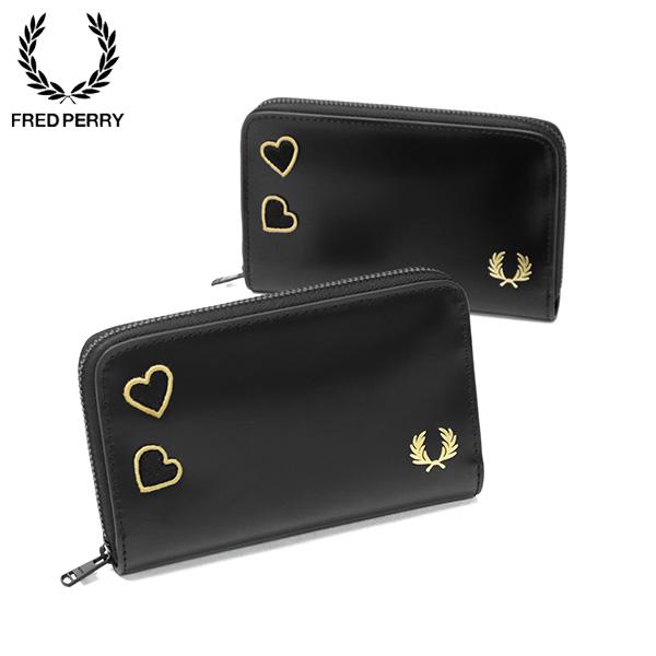 大人可愛い短財布上品に持てるサイズ感「Amy Winehouse Foundation Collection」から、上質な本革を使用したコンパクト財布が登場。カラー展開：BLACK(102)フレッドペリー 財布 FRED PERRY レディ...