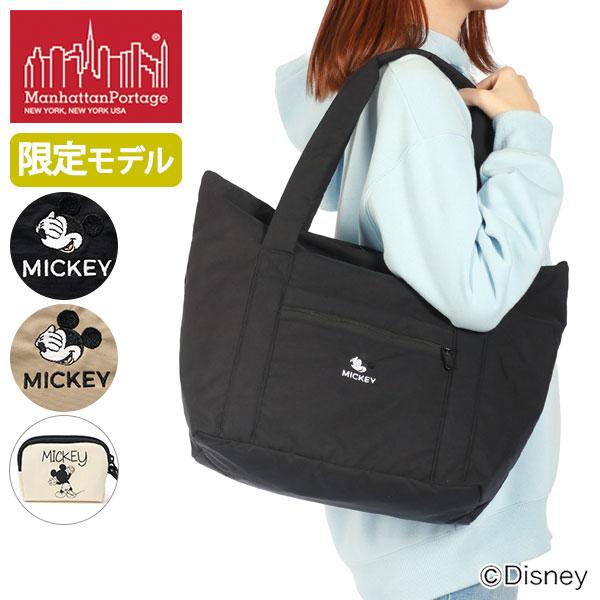 世界中から愛され続けているミッキーマウスの魅力が詰まった大人気コレクション「Mickey Mouse Collection」のトートバッグ。素材＜表地＞Nylon 100％サイズ■トートバッグ＜本体＞幅 上部 約 490 / 下部 345×...