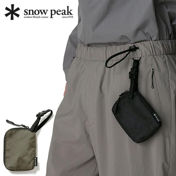 アウトドアシーンを手ぶらで安心・快適に人気シリーズ『X-Pac』が環境配慮型素材で刷新され、新たに登場した『ECOPAK』シリーズのコインケース。リサイクル素材ECOPAK EPX200を使用し、防水性・耐久性を確保。カラー展開：BLACK...