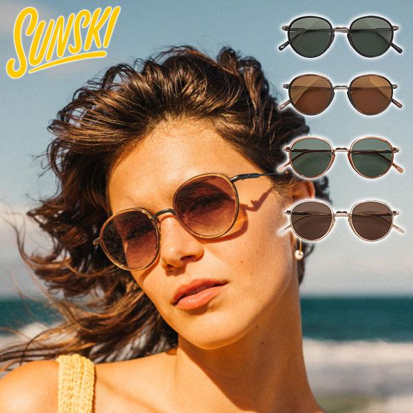 オリジナルデザインやフィット感を大切に、環境にも配慮し作られた『SUNSKI/サンスキー』の偏光サングラス。素材＜レンズ＞Solid polarizationCR-39 lens＜フレーム＞Grilamid TR90 /Palladium ...