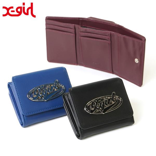 ロゴが煌めく主役級ミニ財布X-girlで大人気のミニウォレット。目を惹くオーバルロゴのバックルと、深みのあるウォームカラーが魅力です。大人っぽいフェイクレザーの質感に、ストリートなメタルロゴを掛け合わせた絶妙なバランスがポイント。コンパクト...