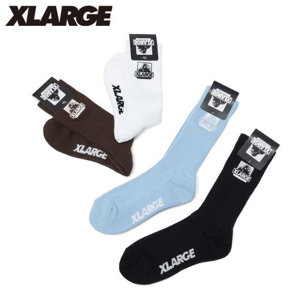 ロゴが映える定番ソックス幅広いコーデに合わせやすい定番クルーソックス。シンプルな無地に刺繍のOGロゴと足底のXLARGEロゴがアクセントになり、ストリート感を演出します。足底はパイル調でクッション性があり快適な履き心地を実現。毎日のスタイリ...