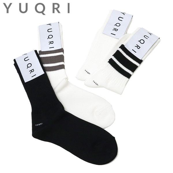 いつでもどこでも心地よい足もと70'sのムードが纏いながらもフレッシュなデザインに仕上がったソックス。カラー展開：black(BLK)、white(WHT)、white×black(BLK4)、white×grey(GRY4)ユクリ 靴下 ...