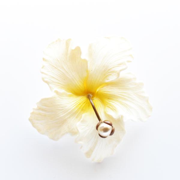 ヴィンテージ フラワーモチーフ ブローチ W.GERMANY