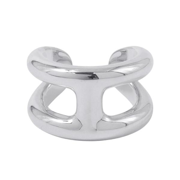 エルメス リング オスモズPM Osmose SV925シルバー リングサイズ50 HERMES ジュエリー 指輪[取扱店舗]心斎橋本店[管理番号]10472491[ランク]未使用[ブランド]エルメス（HERMES）[状態]表面/スレ、キズ...